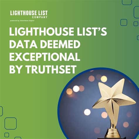 Lighthouse List Company On Linkedin Lighthouse Lists Data