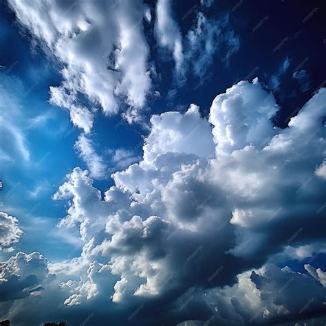 Premium Ai Image Cloud Against The Backdrop Of The Sky