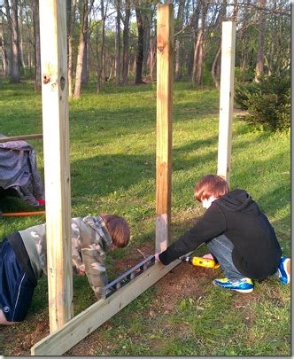 Raise Them Up Diy Soccer Wallgoal For Kicking Practice Our New Design