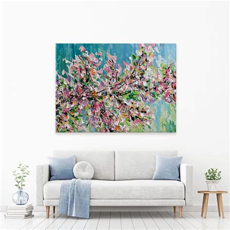 Sweet Cherry Blossom Canvas Print Art Print Shop