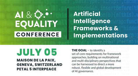 Ai And Equality Frameworks And Implementations Women At The Table