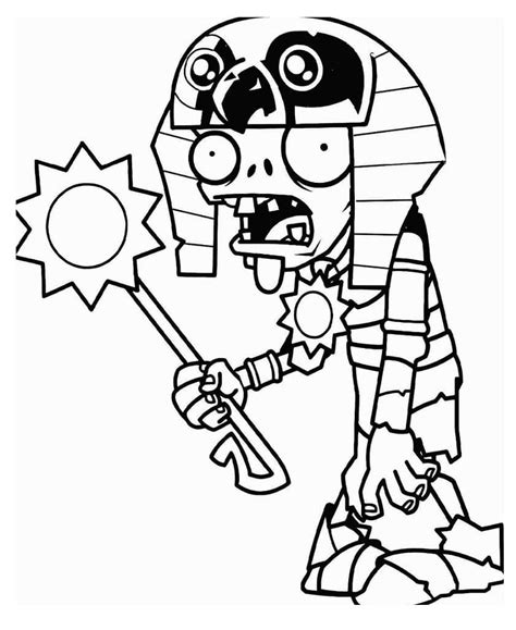 Desenhos De Plants Vs Zombies Para Colorir Pintar E Imprimir