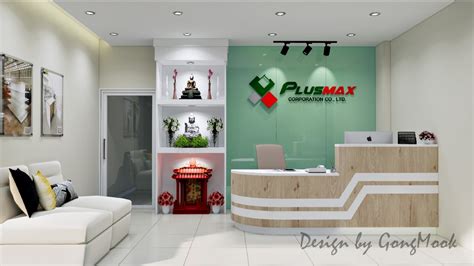 ออกแบบตกแต่งภายใน 3d Perspective คลินิก ออฟฟิศ ร้านค้า เสนอห้างและสั่งผลิต