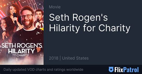 Seth Rogens Hilarity For Charity • Flixpatrol