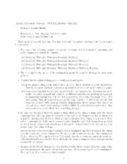 Homework 1 Advanced Database Systems CSCI GA 2434 001 Fall 2012 Professor Dennis Shasha