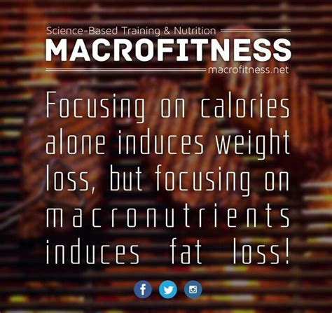 Macros Nutrition Health Fitness Health