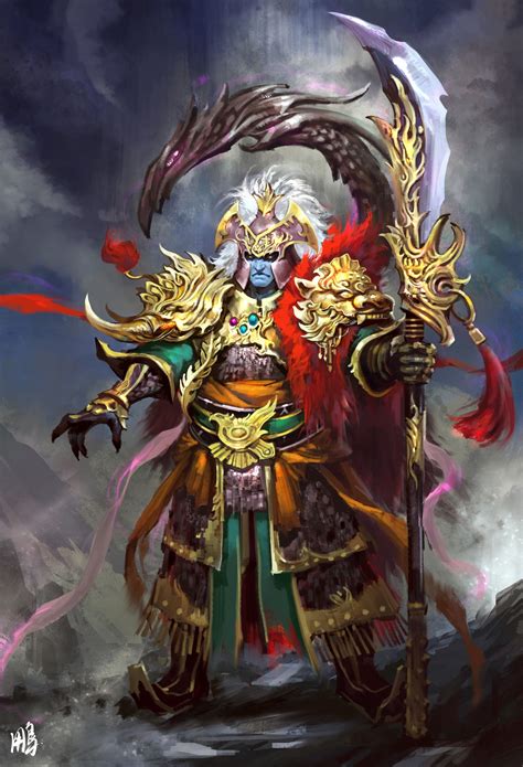 Artstation 一夫当关 Paang Wong Character Design Fighting Poses Artwork