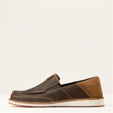 Ariat Mens Rowdy Rust Cruiser Shoe Fringe Western Wear