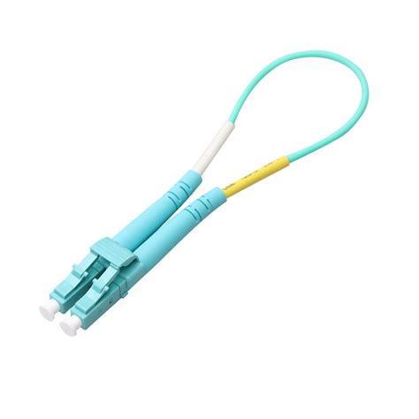 Multimode Fiber Optic Cables Loopback With Lc Connectors Loopback