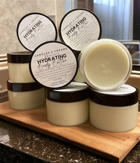 Hydrating Body Butters Candles And Creams