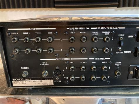 Sony Td 1150d Integrated Amplifier Audio Soundbars Speakers