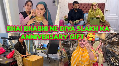 5lakh Ka Gift Diya Bhai Bhabhi Ne Papa Ne Diya Dimond Eir Ring