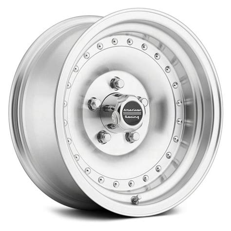 American Racing® Ar61 Outlaw 1 1pc Wheels Machined Silver With Clear