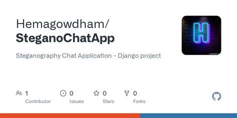 GitHub Hemagowdham SteganoChatApp