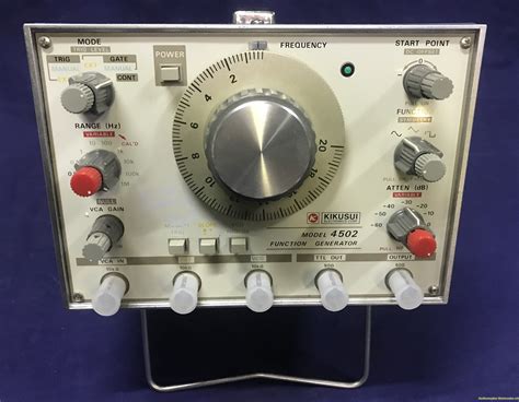 Function Generator Kikusui Model 4502 Generatore Di Funzioni Da 0001