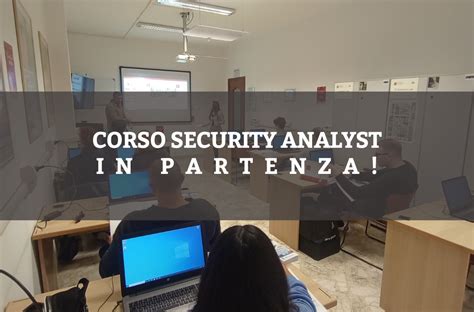 Corso Security Analyst Cisco Cybersecurity Operations Associate Avvio Attività Didattiche