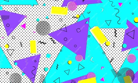 Premium Vector Funny Cyan Pattern Purple Stripes Texture