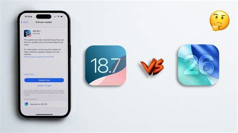 Ios 187 Vs Ios 26 How To Choose The Best Update Geeky Gadgets