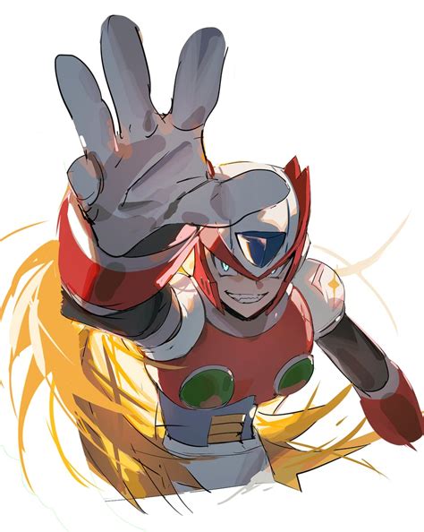Zero Mega Man And More Drawn By B And Mayutsuba Mono Danbooru