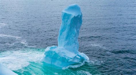 Fotógrafo Encuentra Un Iceberg En Forma De Genital Y Queda Impactado