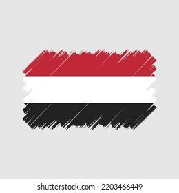 Japan Flag Brush Strokes Painted Stock Vector Royalty Free 2203466449