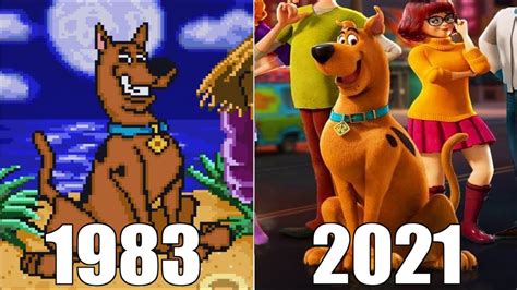 Evolution Of Scooby Doo In Movies Cartoons Tv 1969 2020 Atelier