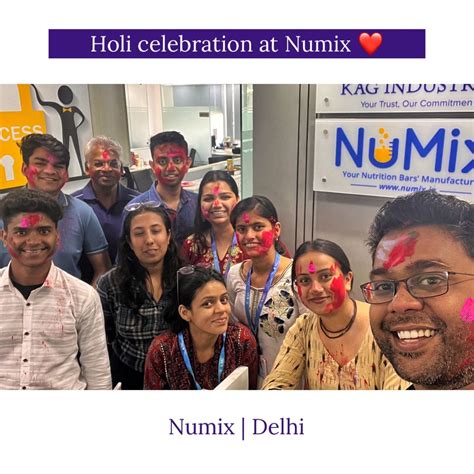 Numix Industries Private Limited On Linkedin Some Glimpses From Holi