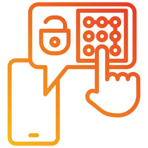 Pattern Security Generic Gradient Outline Icon Freepik