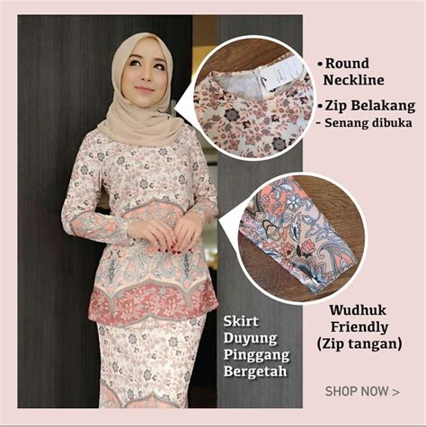 Jenama Baju Kurung Terkenal Di Malaysia 2020 Baju Sini Dulu