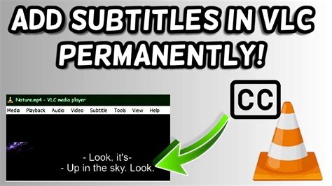 How To Add Subtitles Permanently In Vlc Media Player Youtube