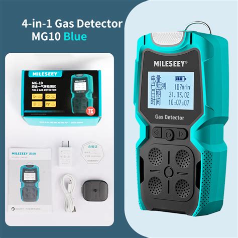 Mileseey 4 In 1 Gas Detector Mg 10 Gas Monitor Multiple Indicator