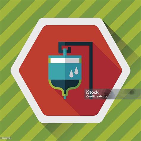 Iv 백 평편 아이콘크기 긴 Shadow 가방에 대한 스톡 벡터 아트 및 기타 이미지 가방 건강관리와 의술 방울 Istock