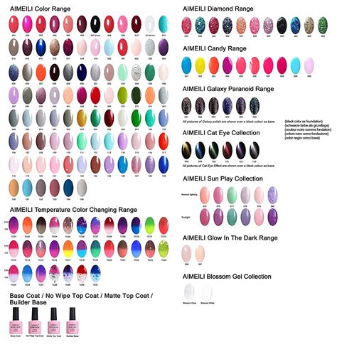 AIMEILI UV LED Gel Nagellack Set 210ml Bestseller