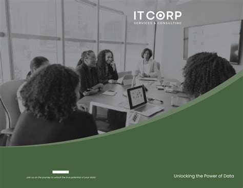 It Business Intelligence And Analytics Consulting Company Profile Digital Brochure Template Edit