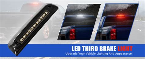 Suparee Third Brake Light Fit For 2014 2018 Gmc Sierrac