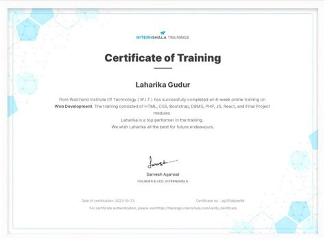 Laharika Gudur On Linkedin Hello Connections I Am Glad To Share That I Have Successfully