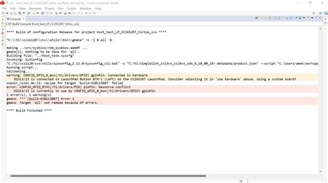 CC R Issue In Pin Configuration For Host Test Application For Custom Board Bluetooth