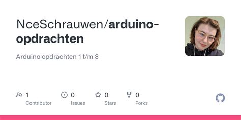 GitHub NceSchrauwen Arduino Opdrachten Arduino Opdrachten T M