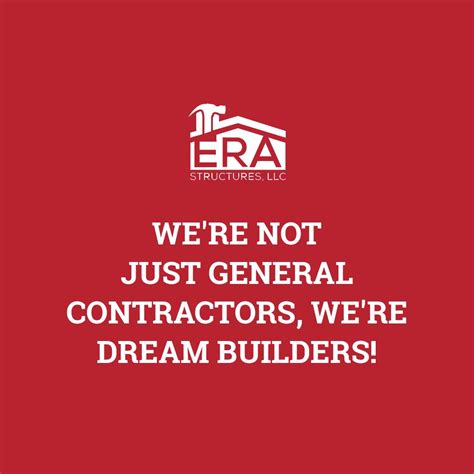 Era Structures At Era Structures Were All About