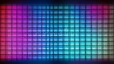 Colorful Pixel Textured Display Digital Background Structure On LED