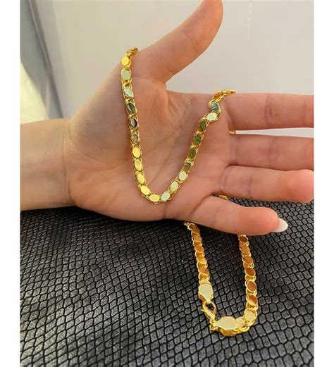 Şilin su geçirmez hendek 22 ayar 60 cm pullu zincir baskın uygulayıcı