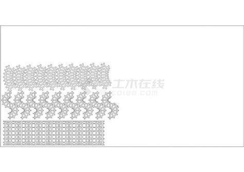 花架CAD全套详细施工图纸 土木在线