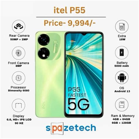 5 Alasan Mengapa Itel P55 5G Cocok Untuk Anda Yang Ingin Upgrade Ke HP 5G Rakcer ID