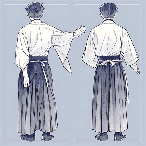 Premium Photo Male Traditional Japanese Hakama Tea Ceremony Wedding