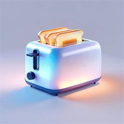 Icon Of Toaster Glossy Glass Style Stock Illustration Illustration Of Toast Glossy 326306830