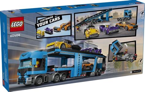 Lego City Car Transporter Truck With Sports Cars 60408 Moustakastoysgr