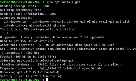 comment installer git sur godaddy server sous linux stacklima
