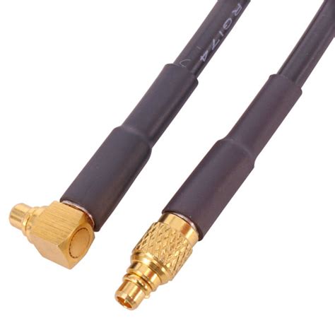 Mmcx Male Plug To Mmcx Male Ra Plug Using Rg 174 Coaxial Cable