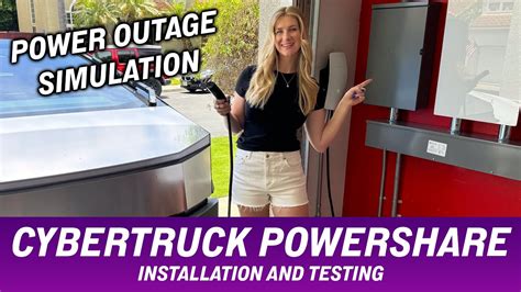Awesome Powershare Walkthrough Video With Simulated Outage Use Tesla Cybertruck Forum News