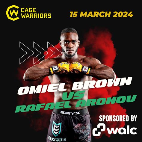 Walc On Linkedin Walc Cagewarriors Fightnight Warriorspirit